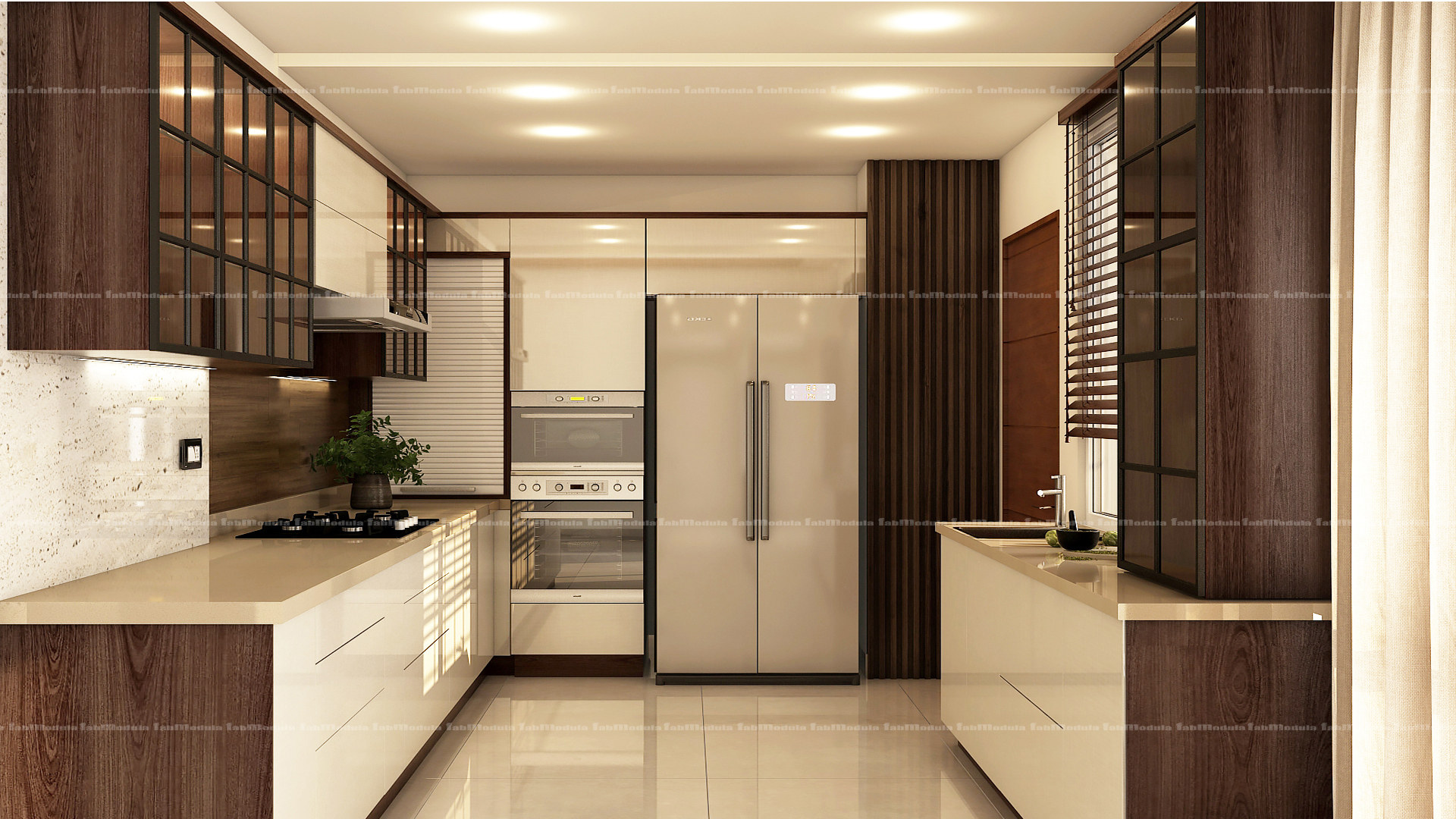 Best Straight Kitchen Interior Designers in Bangalore | FabModula